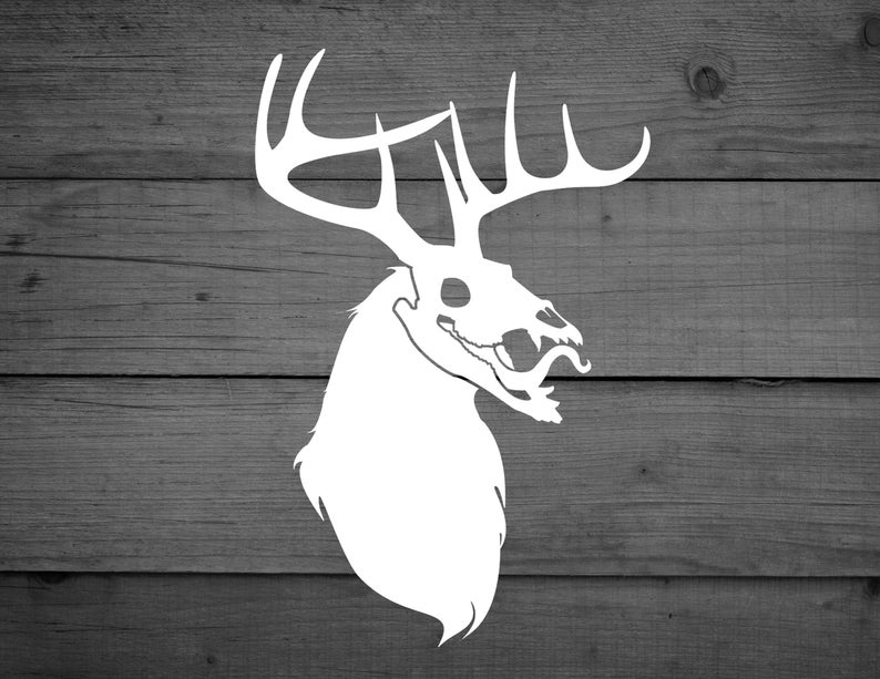 Wendigo Plain Decal - Vinyl Car Decal - Wall Decal - Laptop Decal ...