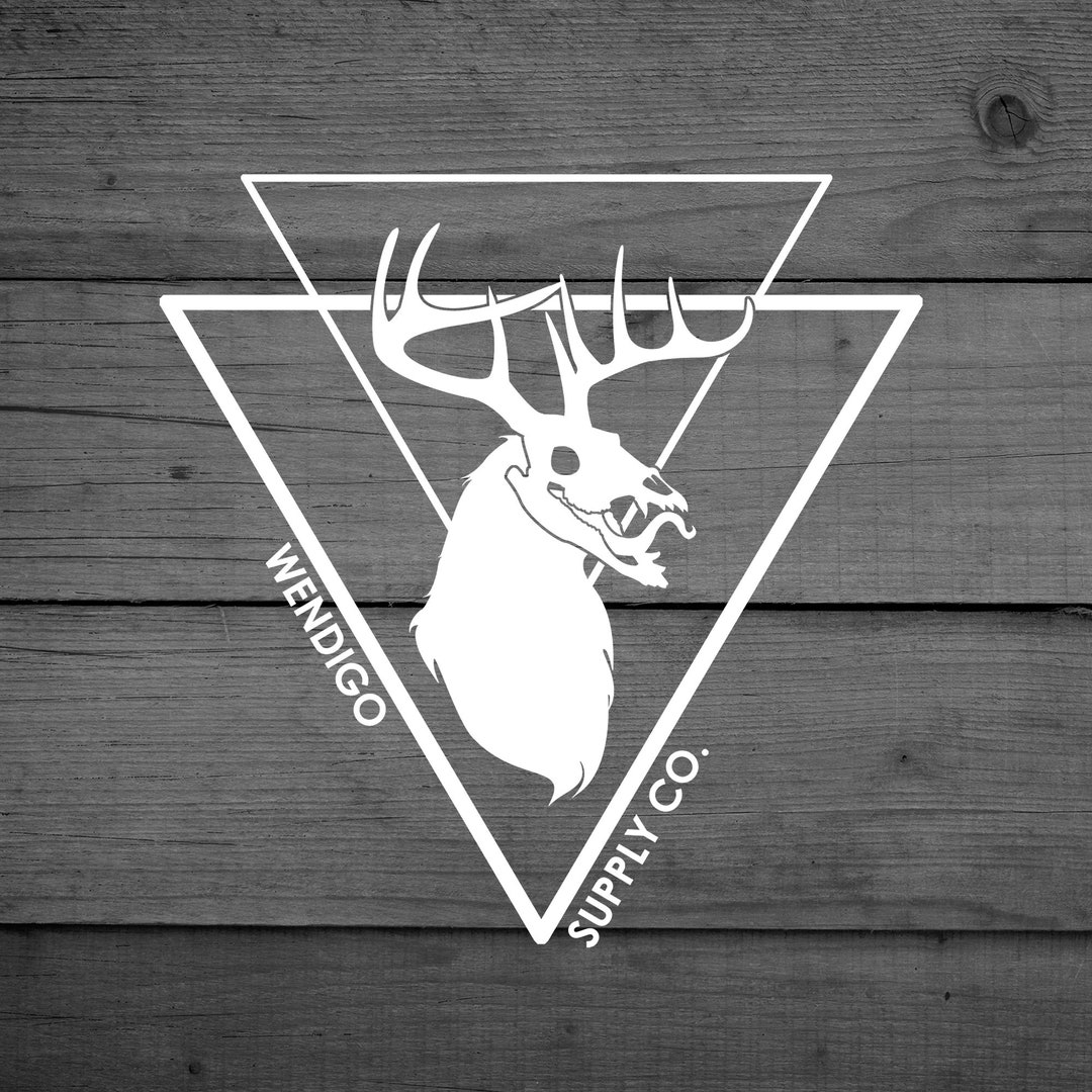 Wendigo Supply Co Decal - Vinyl Car Decal - Wall Decal - Laptop Decal ...