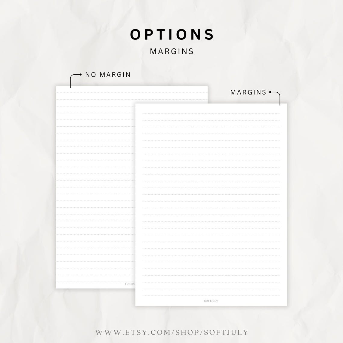 Minimalist Lined Note Template for Supernote A5X2 (PDF, PNG) - Etsy