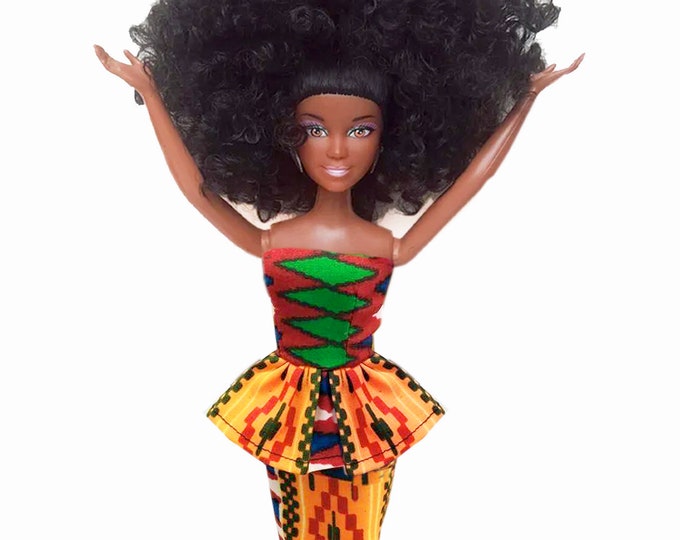 Black African Doll Nana Makeba - Etsy