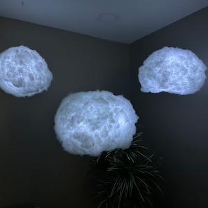 LED CLOUD, Cloud Lights, Hanging Cloud, Night Light, Clouds, Christmas ...