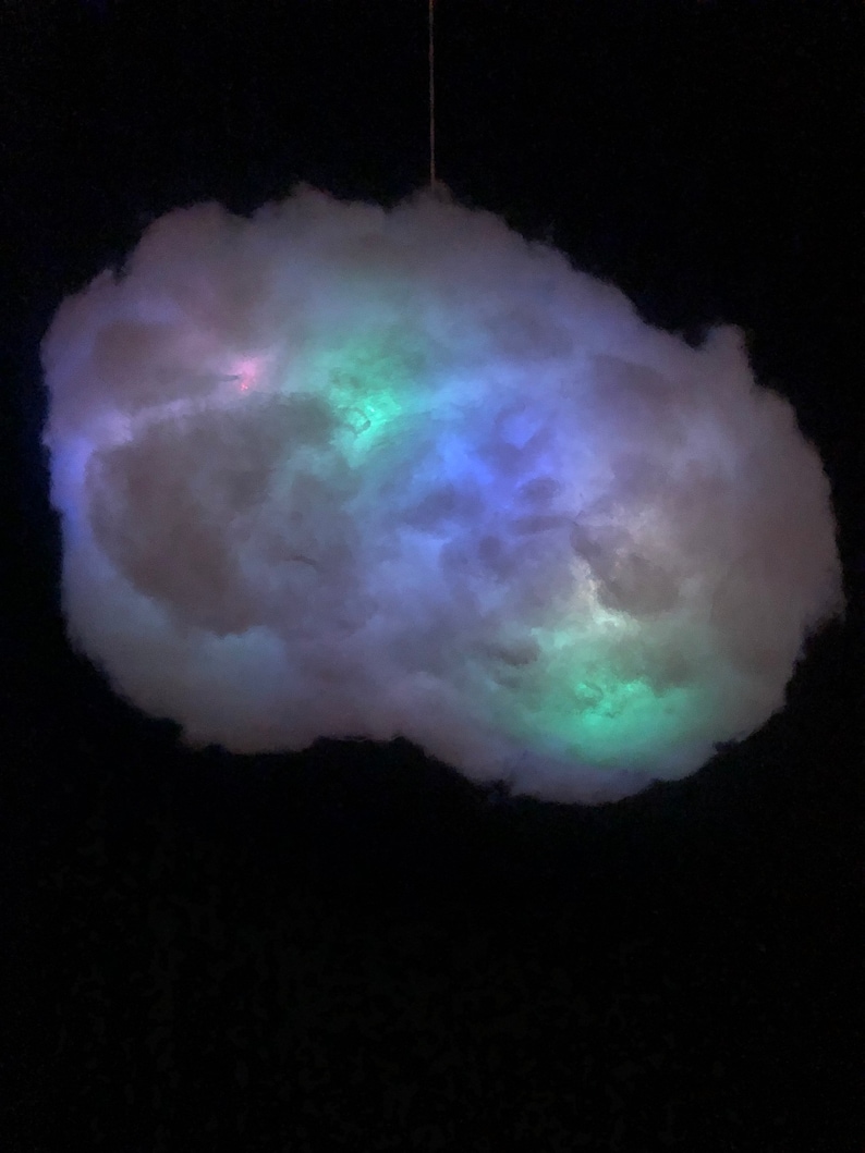 CLOUD LIGHT Hanging Cloud Cloud Christmas - Etsy