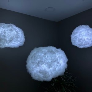 LED CLOUD, Cloud Lights, Hanging Cloud, Night Light, Clouds, Christmas ...