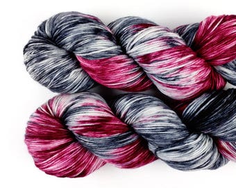 Variegated red yarn | Etsy