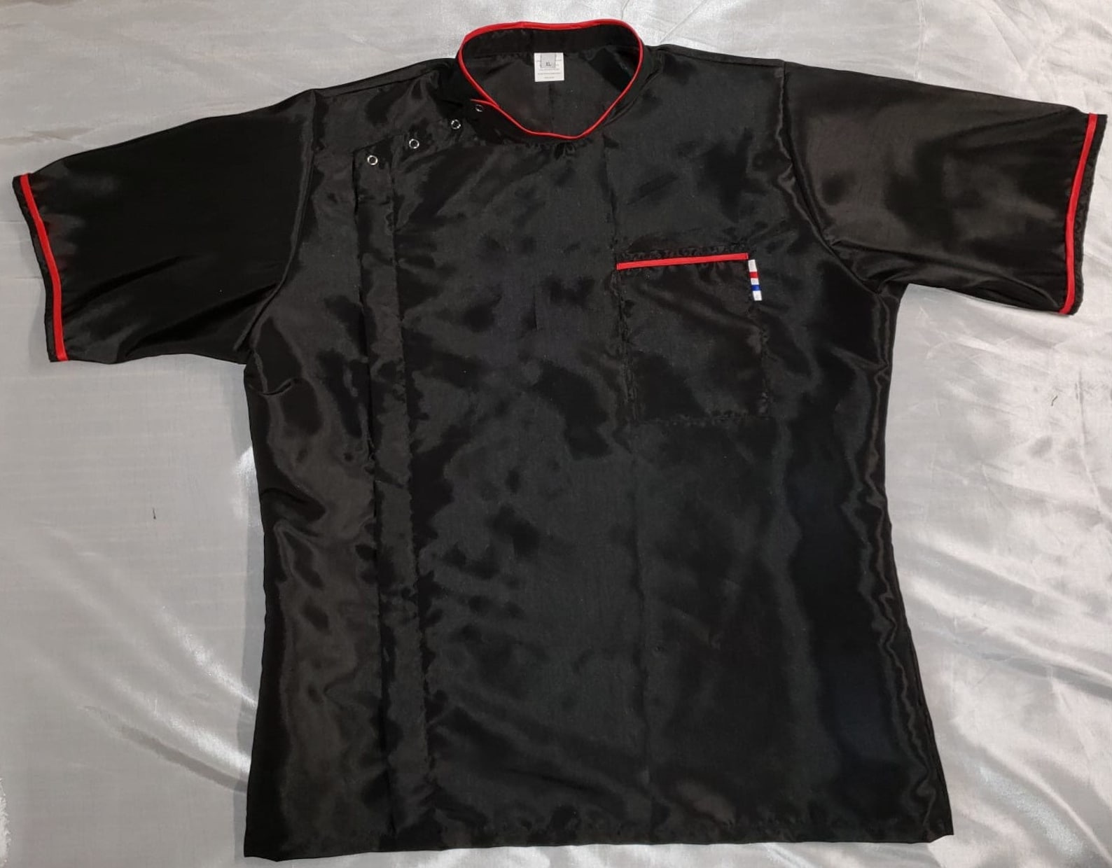 Retro Barber Smock With Different Color of Trim - Vintage Barber Smock ...
