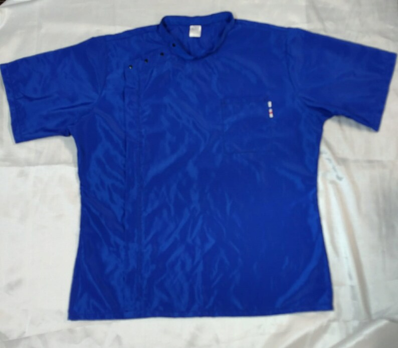 Retro Barber Smock NO TRIM - Vintage Barber Smock - Retro Stylist ...