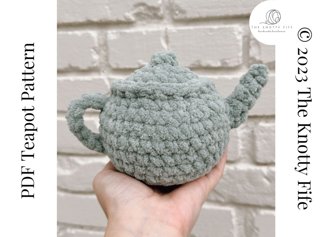 Christmas Party Teapot Crochet Pattern - the Office Inspired - Rattle ...
