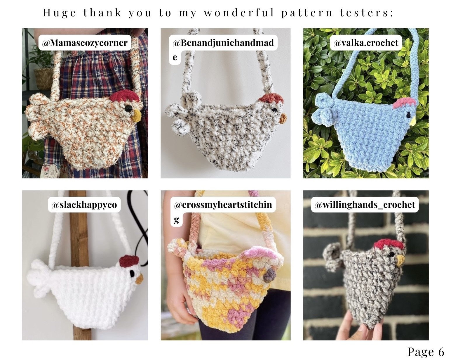 Little Chicken Bag Pattern - Crossbody - Purse - Crochet - Toddler ...