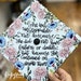 Graduation Cap Topper - Flowers - Blue Flowers - College - High School ...
