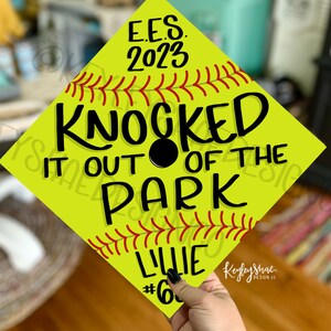 Softball - Graduation Cap Topper - Personalized - Customizable - Etsy