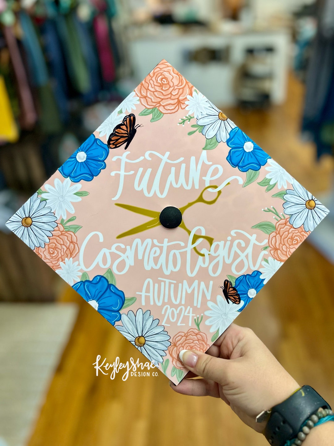 Graduation Cap Topper - Future Cosmetologist - Licensed Cosmetologist ...
