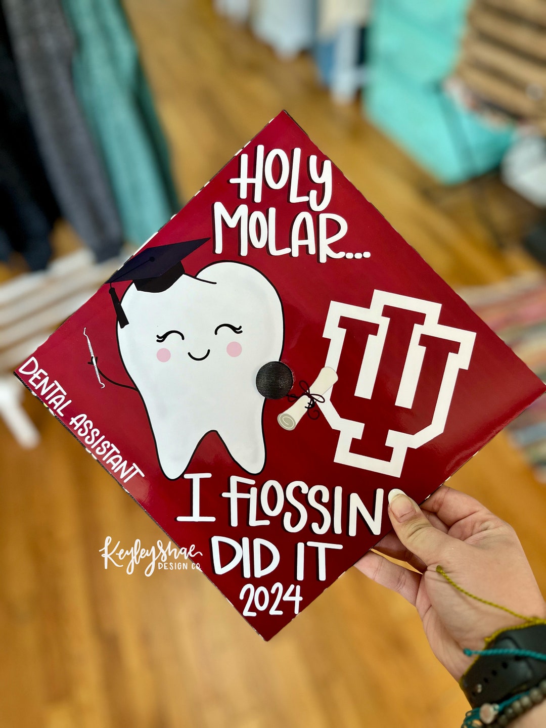 Graduation Cap Topper - Dental Student - Dental Assistant - School ...