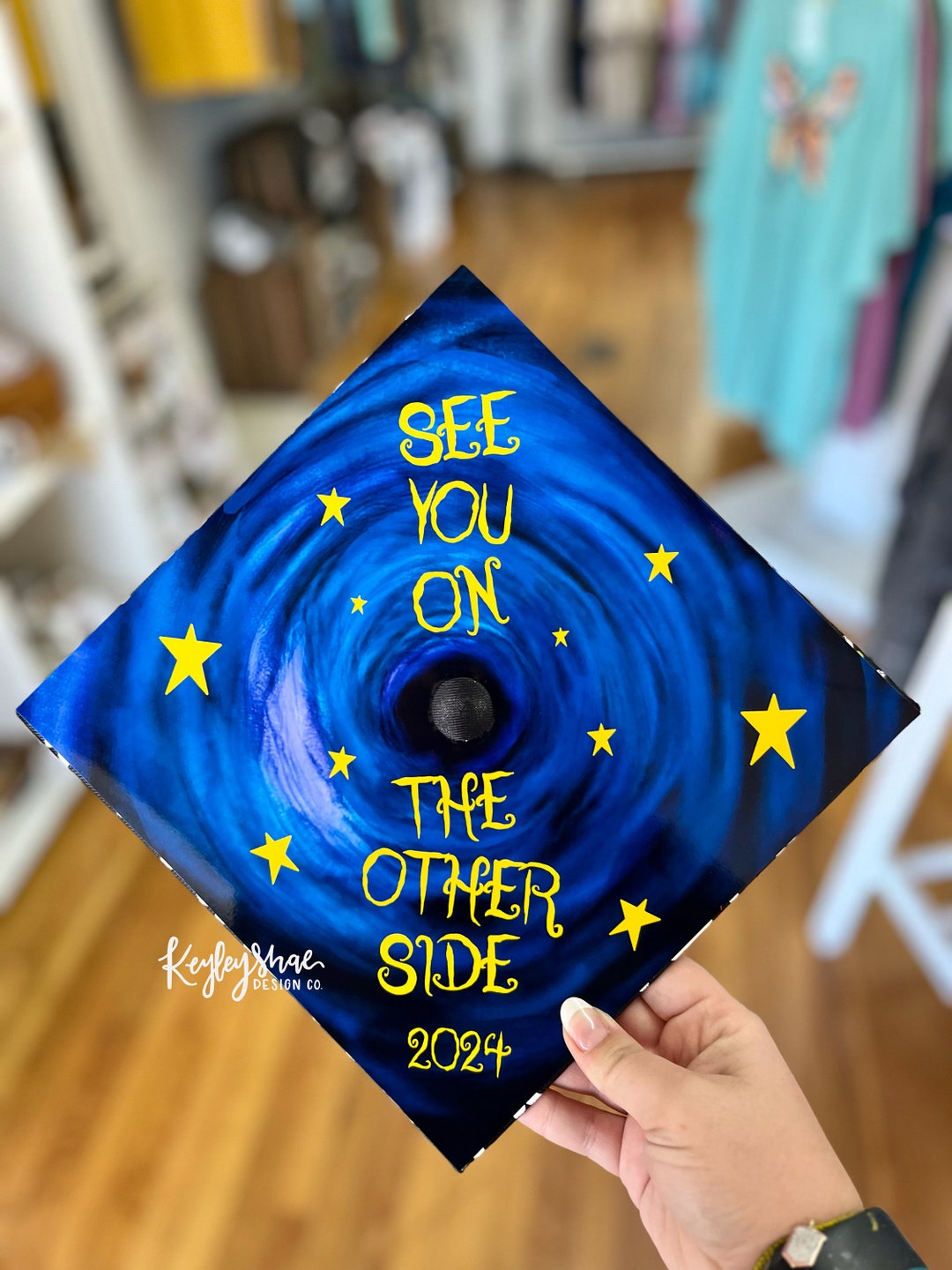 Graduation Cap Topper - Coraline - Customizable - Personlizable ...