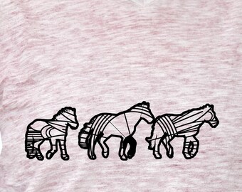 Running horses svg | Etsy