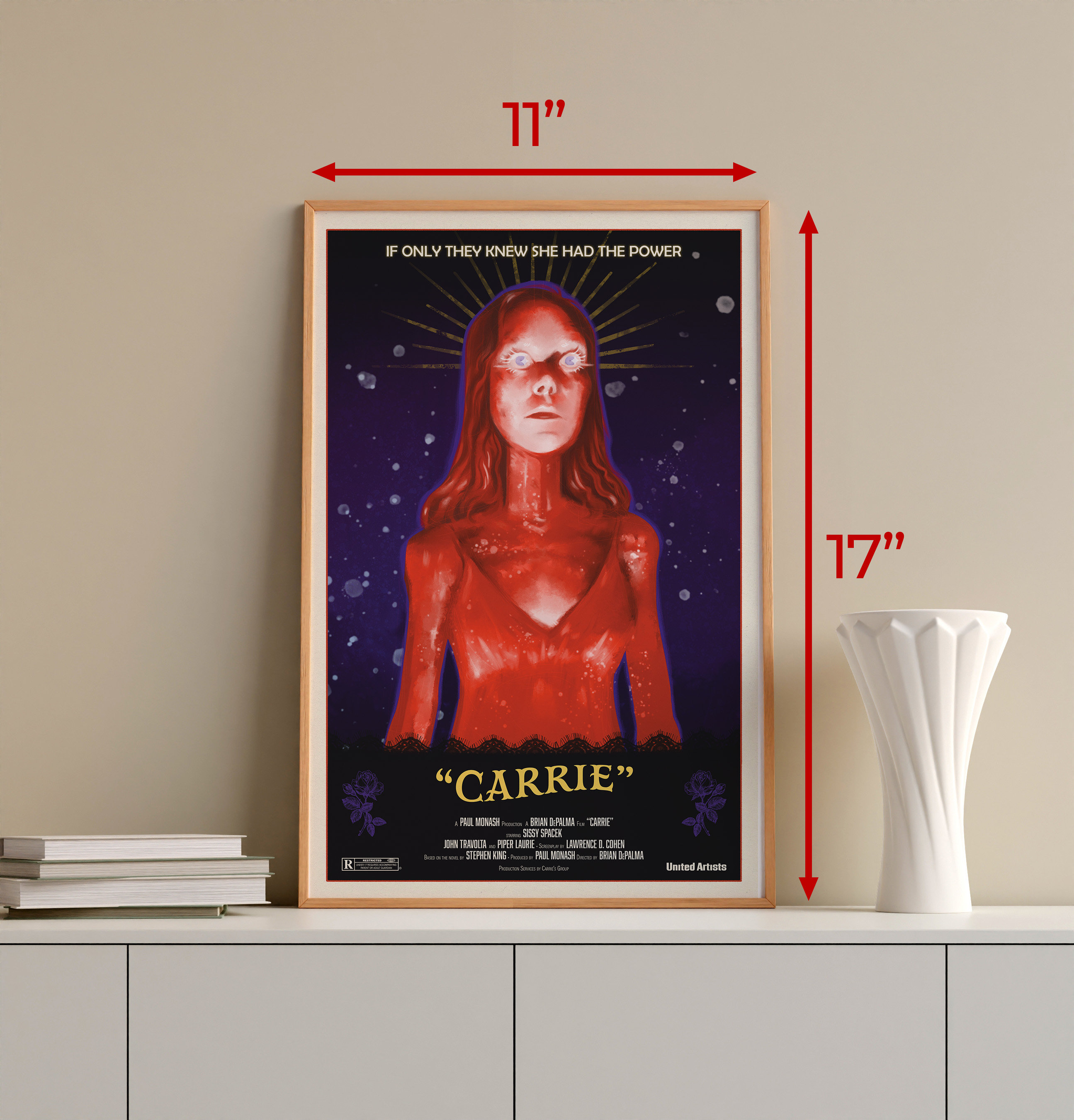 Carrie 1976 Movie Poster