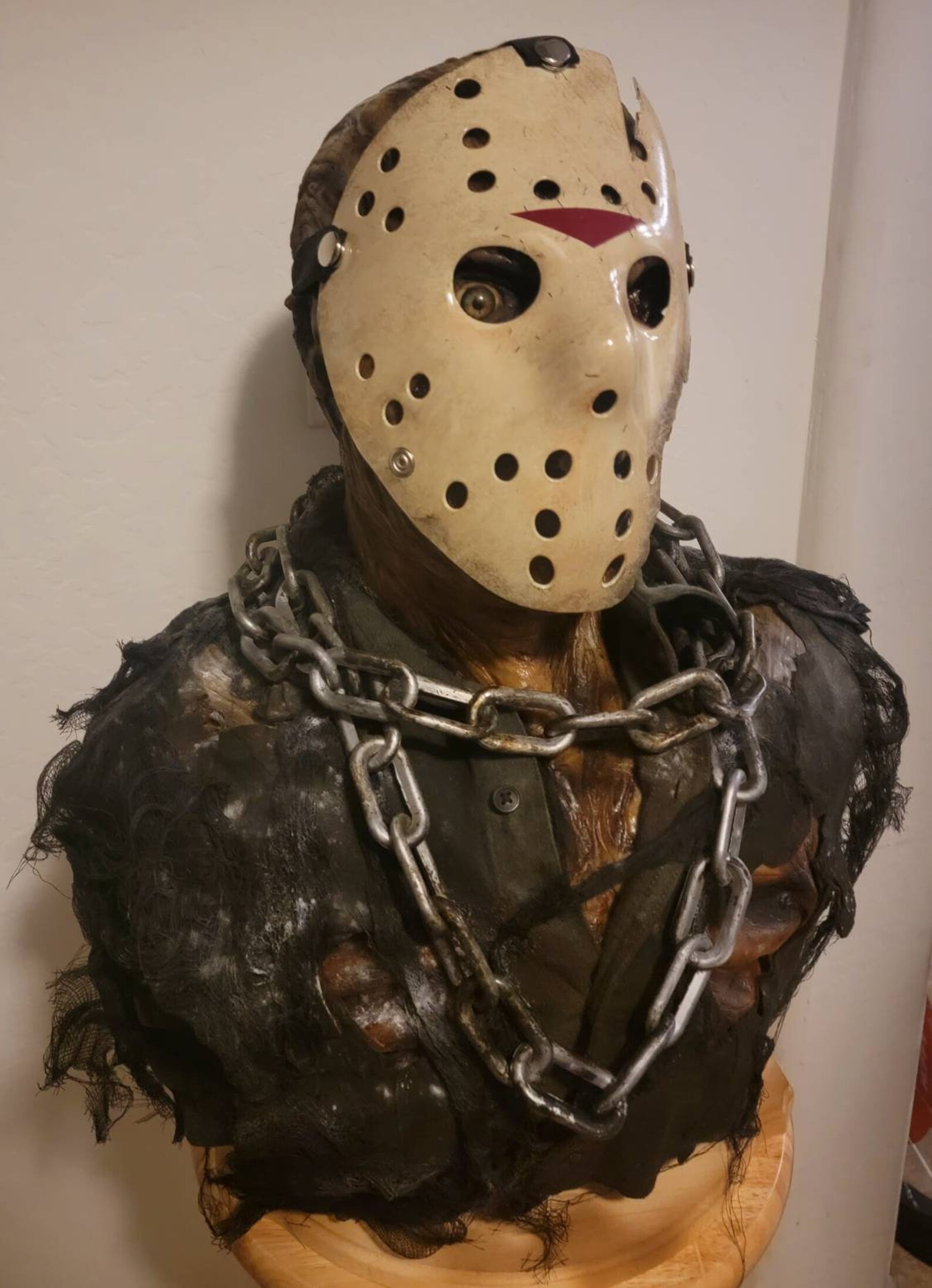 Full Size Super Deluxe Jason Friday the 13th Part 7 Inspired Bust With ...