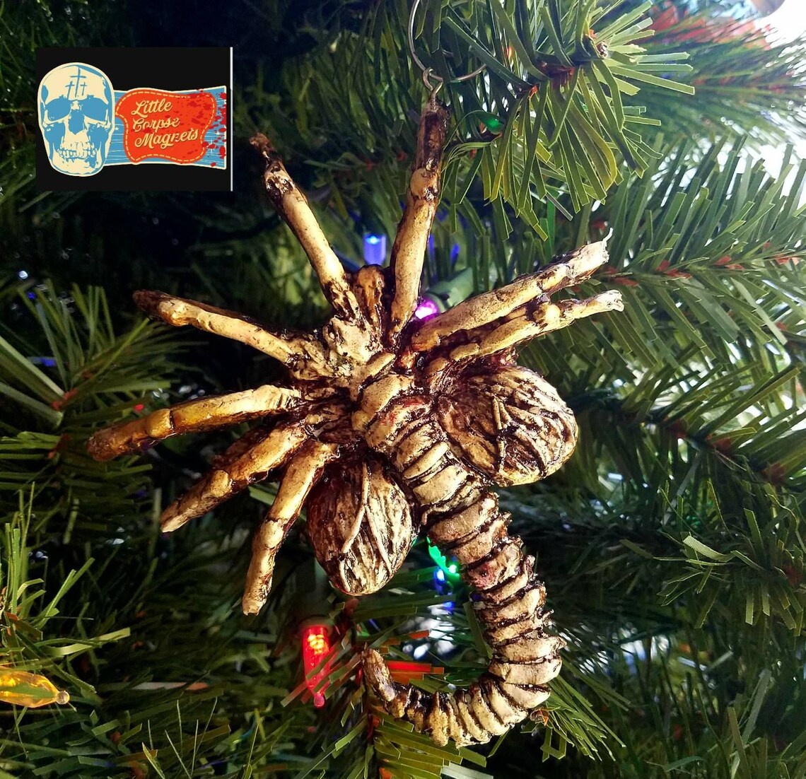 Face Hugger Alien Movie Inspired Resin Christmas Tree Ornament | Etsy