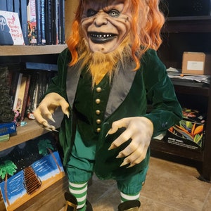 Leprechaun Inspired Free Standing Prop Four Foot Tall With Hat and ...