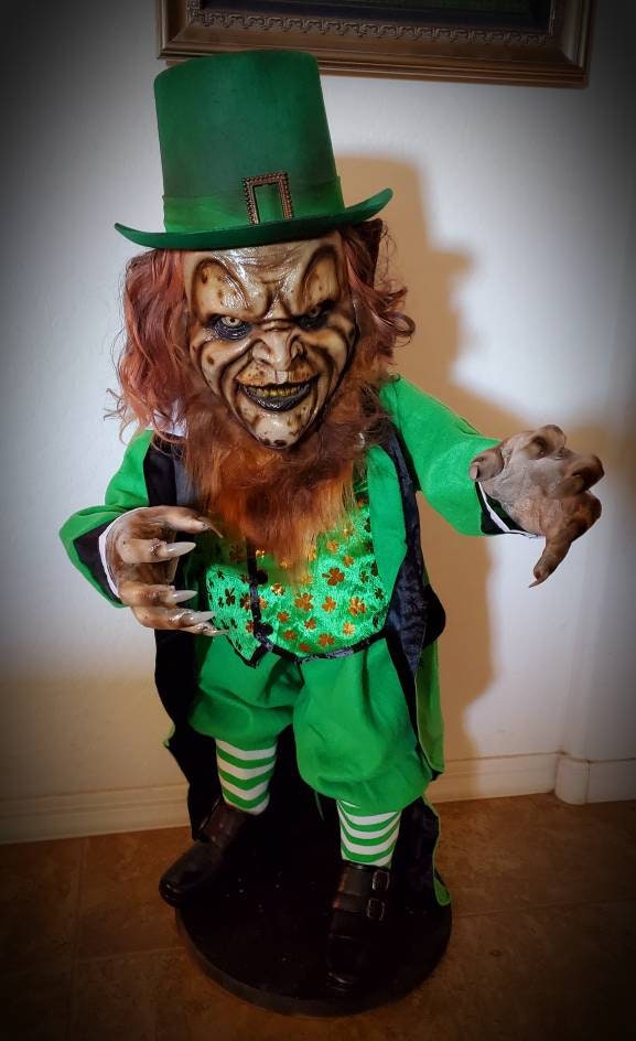 Leprechaun Inspired Free Standing Prop Four Foot Tall With Hat - Etsy