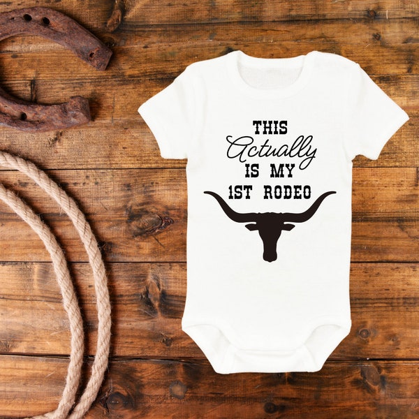 Actually This is My 1st Rodeo Svg - Etsy