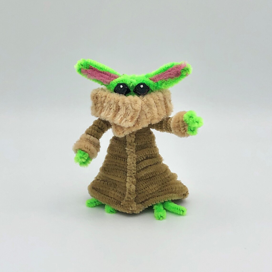 Pipe Cleaner Baby Yoda Figurine | Etsy