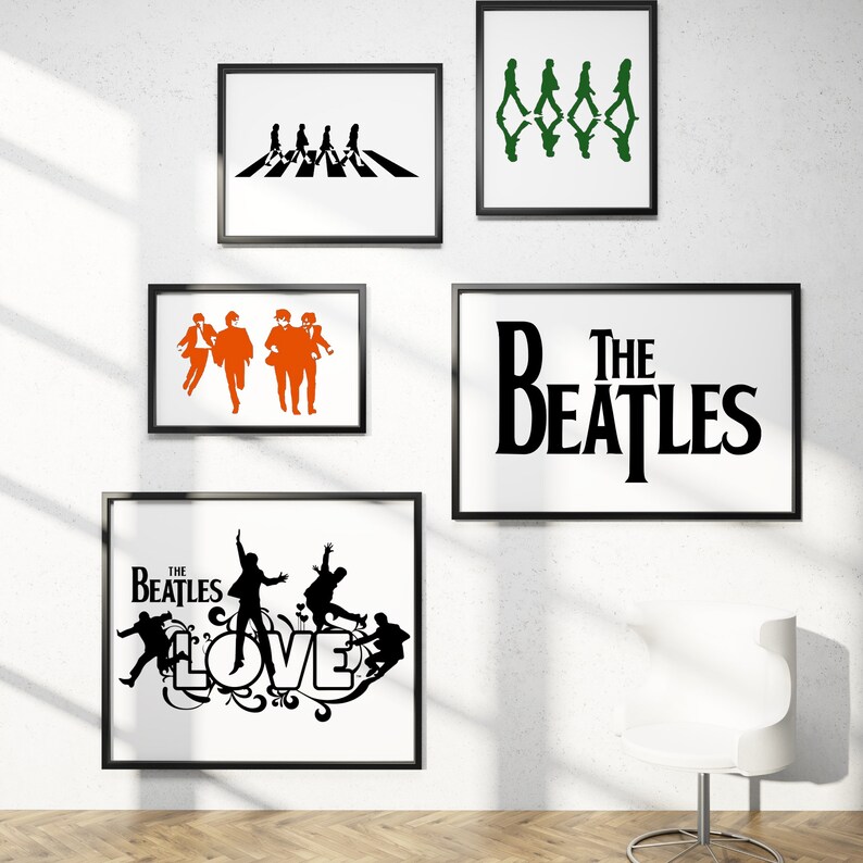 The Beatles Abbey Road Inspired Decal Beatles Decals Choose - Etsy