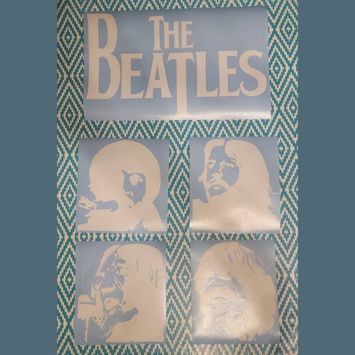 John Lennon Inspired Decal Beatles Custom Decal Choose Your - Etsy