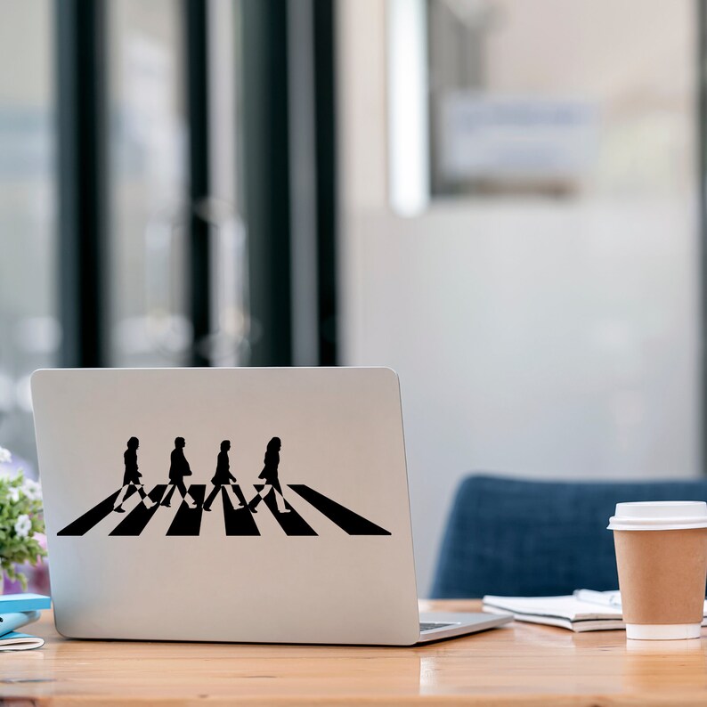 The Beatles Abbey Road Inspired Decal Beatles Decals Choose - Etsy