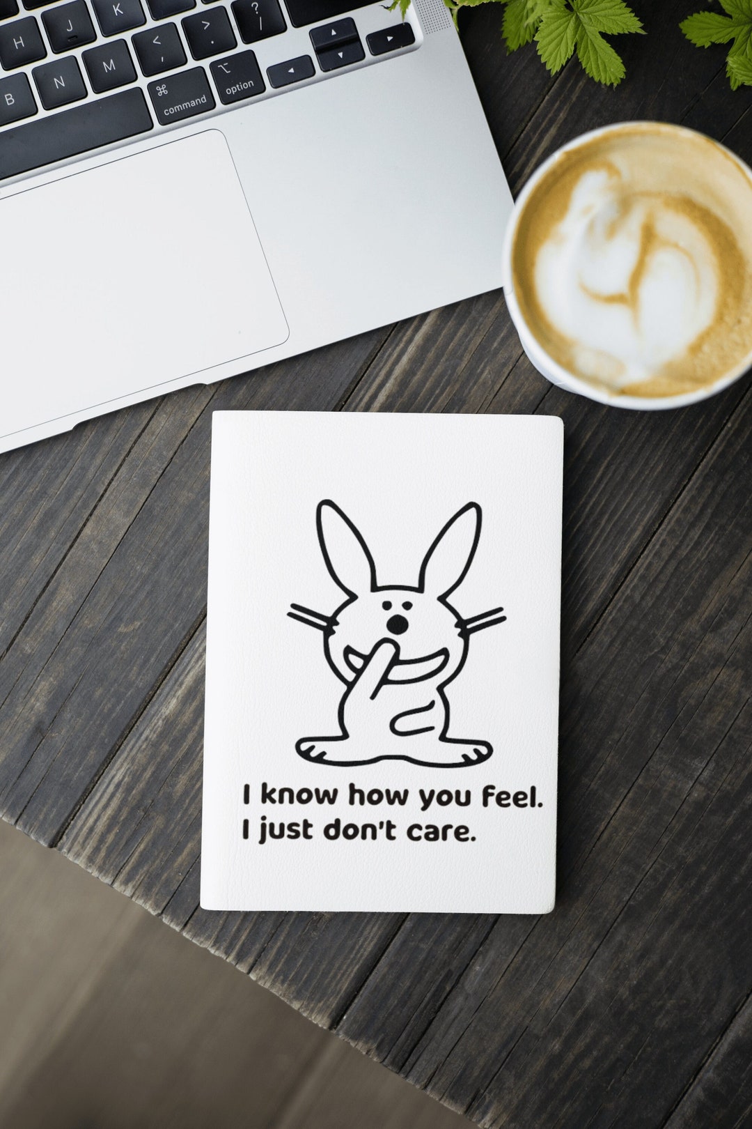 I Know How You Feel. I Just Don't Care Vinyl Decal, Sarcastic Bunny ...