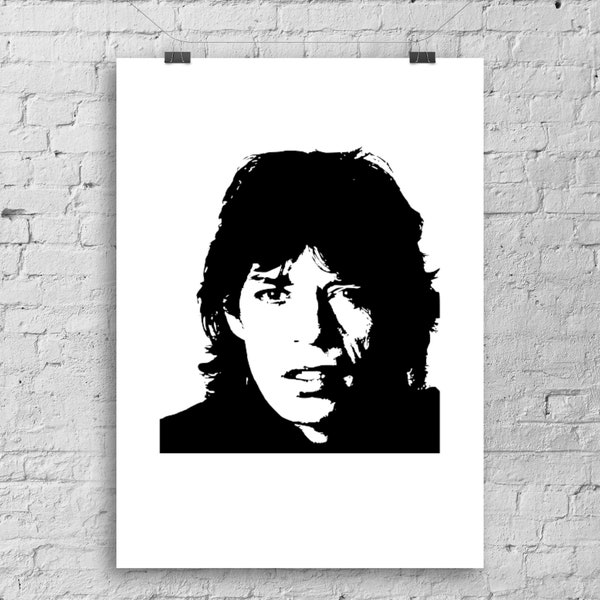 Mick Jagger - Etsy