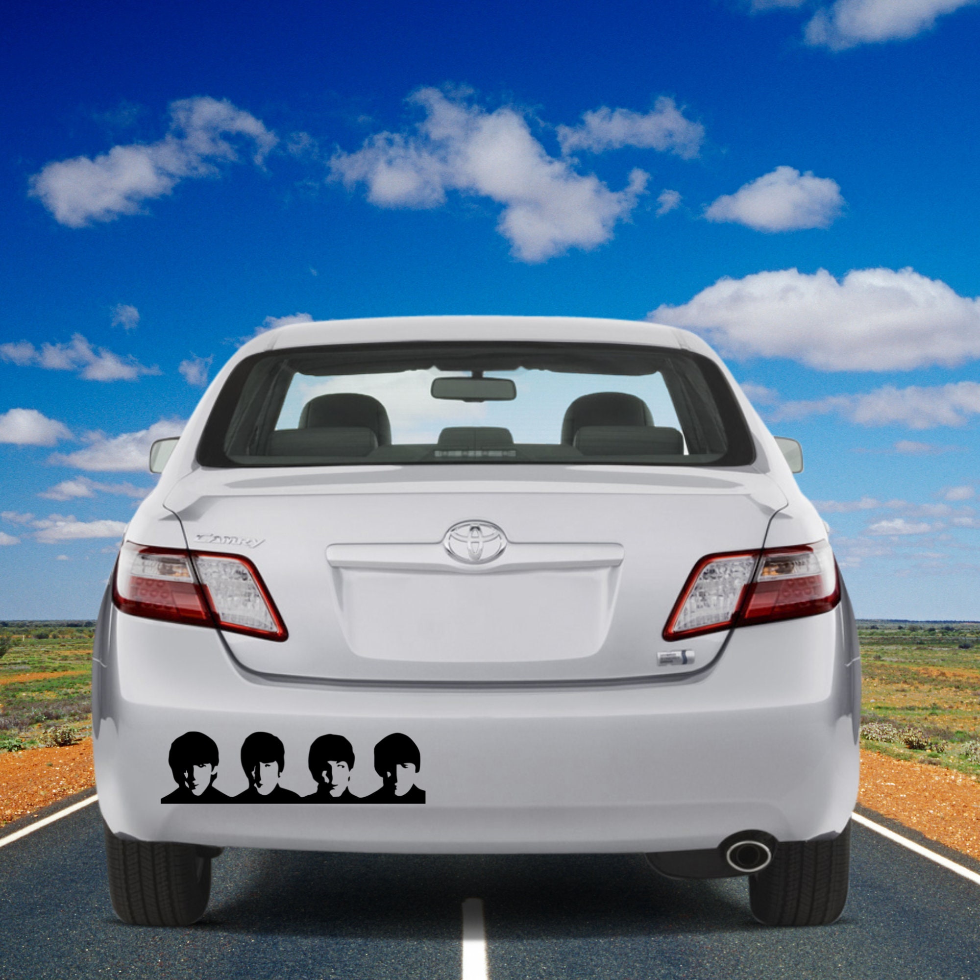 The Beatles Inspired the Fab Four Decal Beatles - Etsy