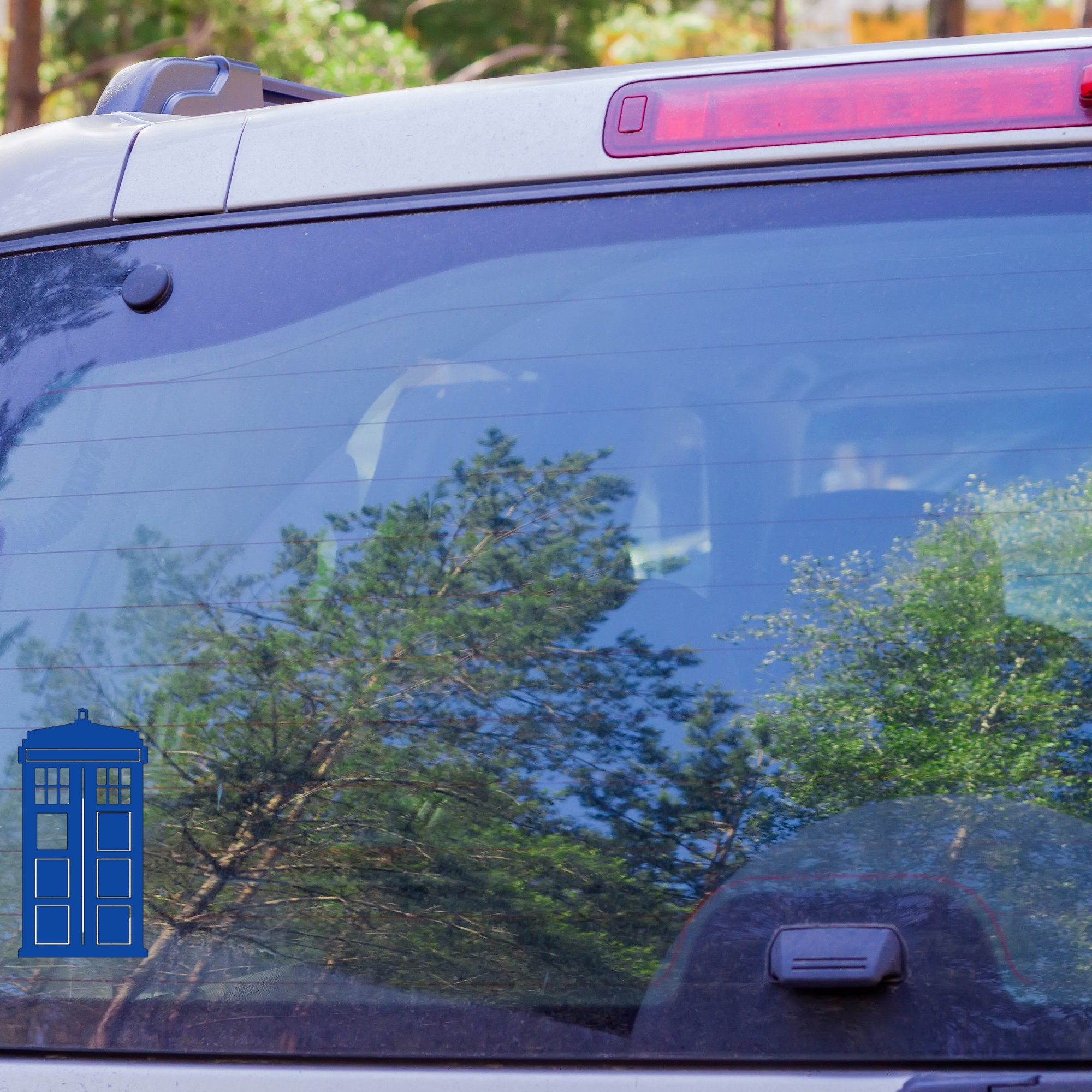 Tardis Inspired Vinyl Decal Choose Your Own Size Decal | Etsy