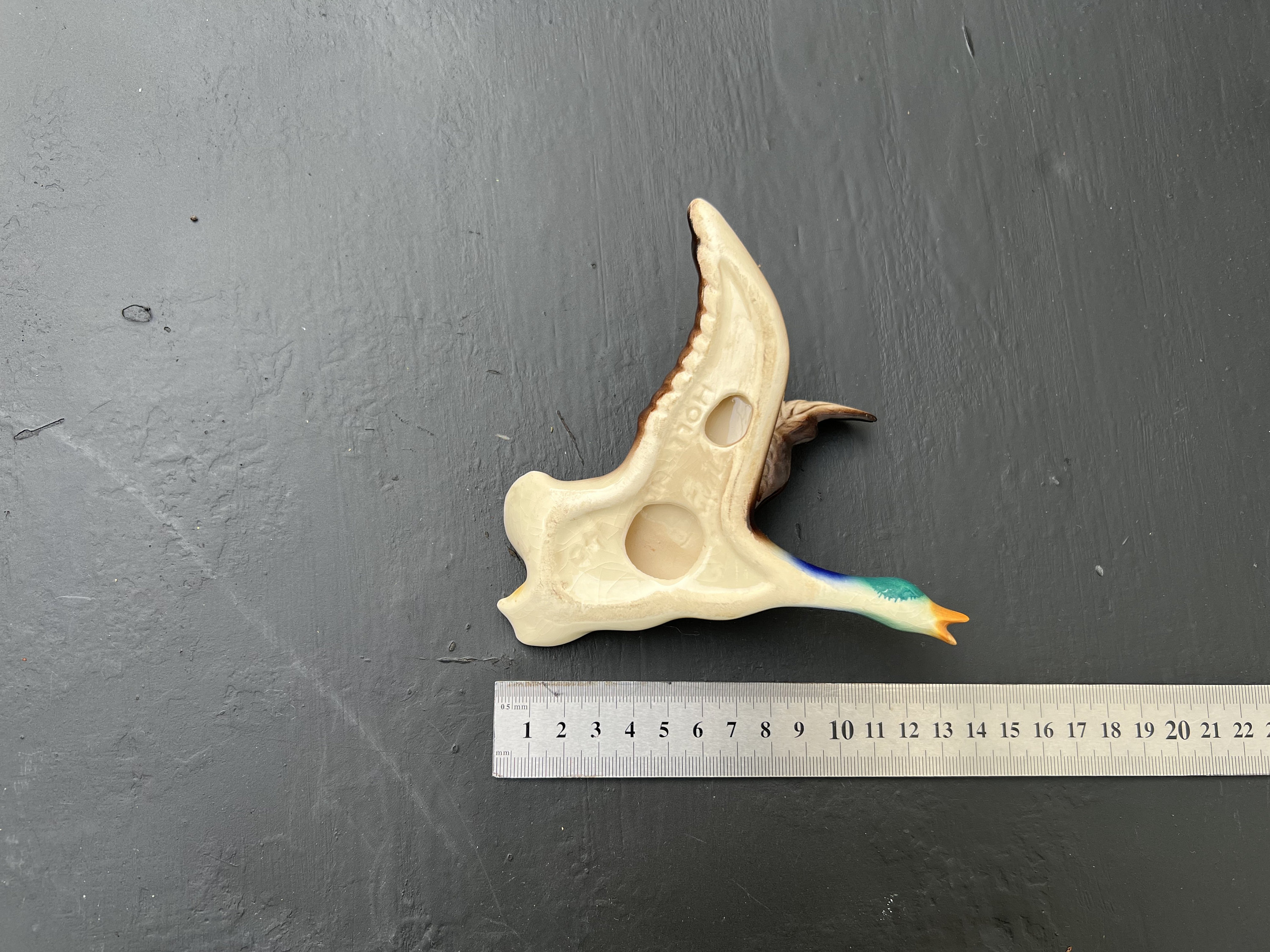 Jema Holland Flying Ducks set of 3 Mid Century Porcelain Graduated Wall ...