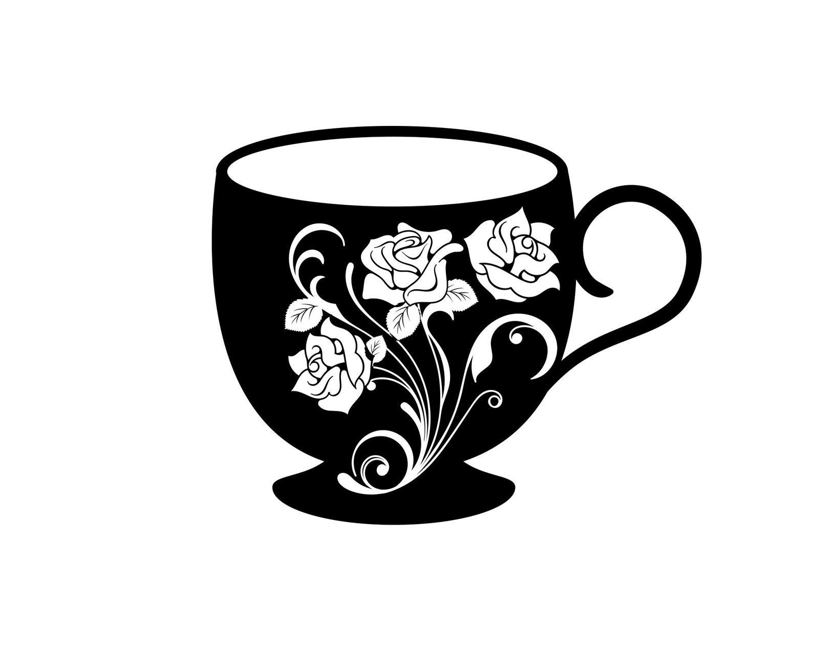Coffee Tea Svg, Cup Svg Bundle Clipart Cut Files, England Svg, Alice in ...