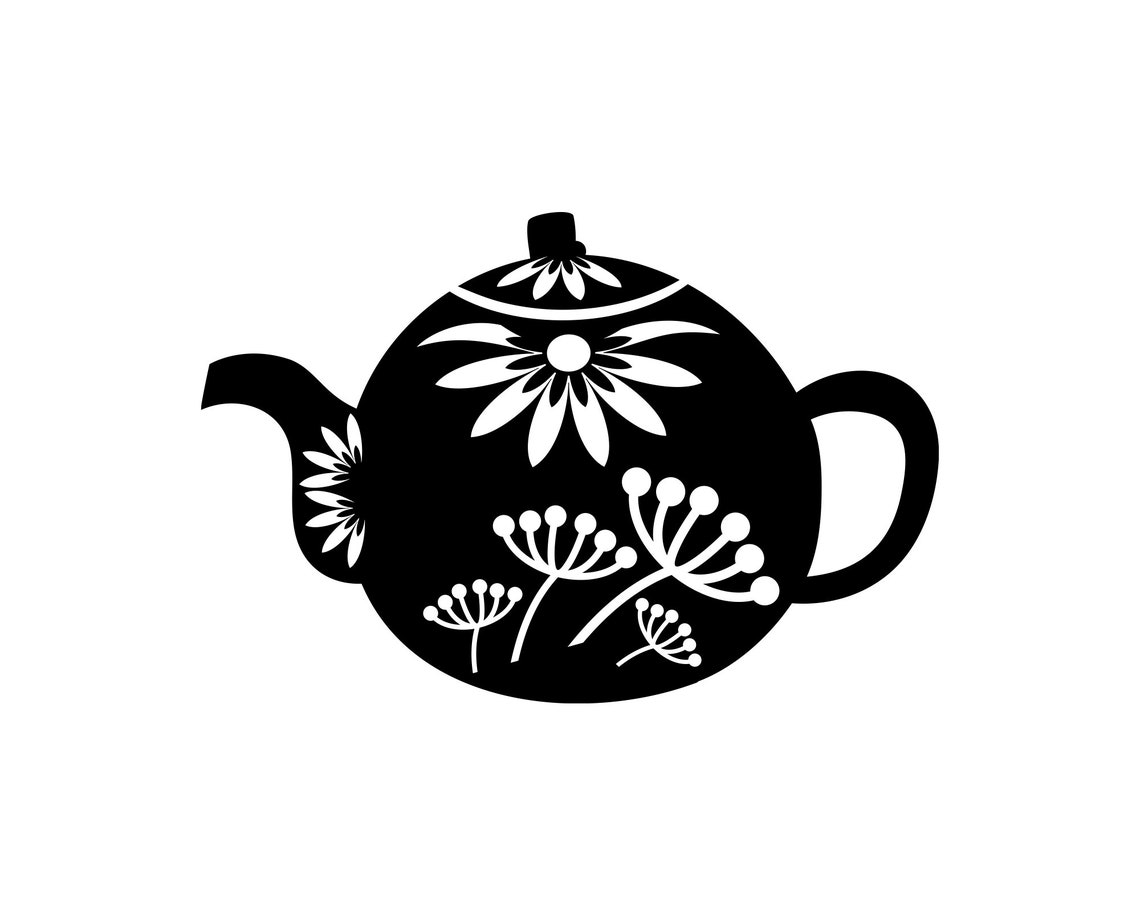 Kaffee Tee Svg Tasse Svg Bundle Teekanne Clipart Cut Files - Etsy