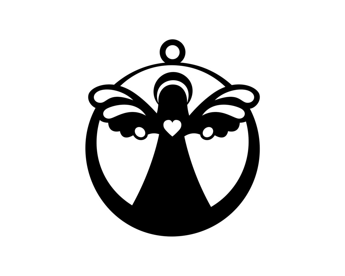 Christmas Angel Svg Angel Svg Christmas Earrings Bundle Xmas - Etsy