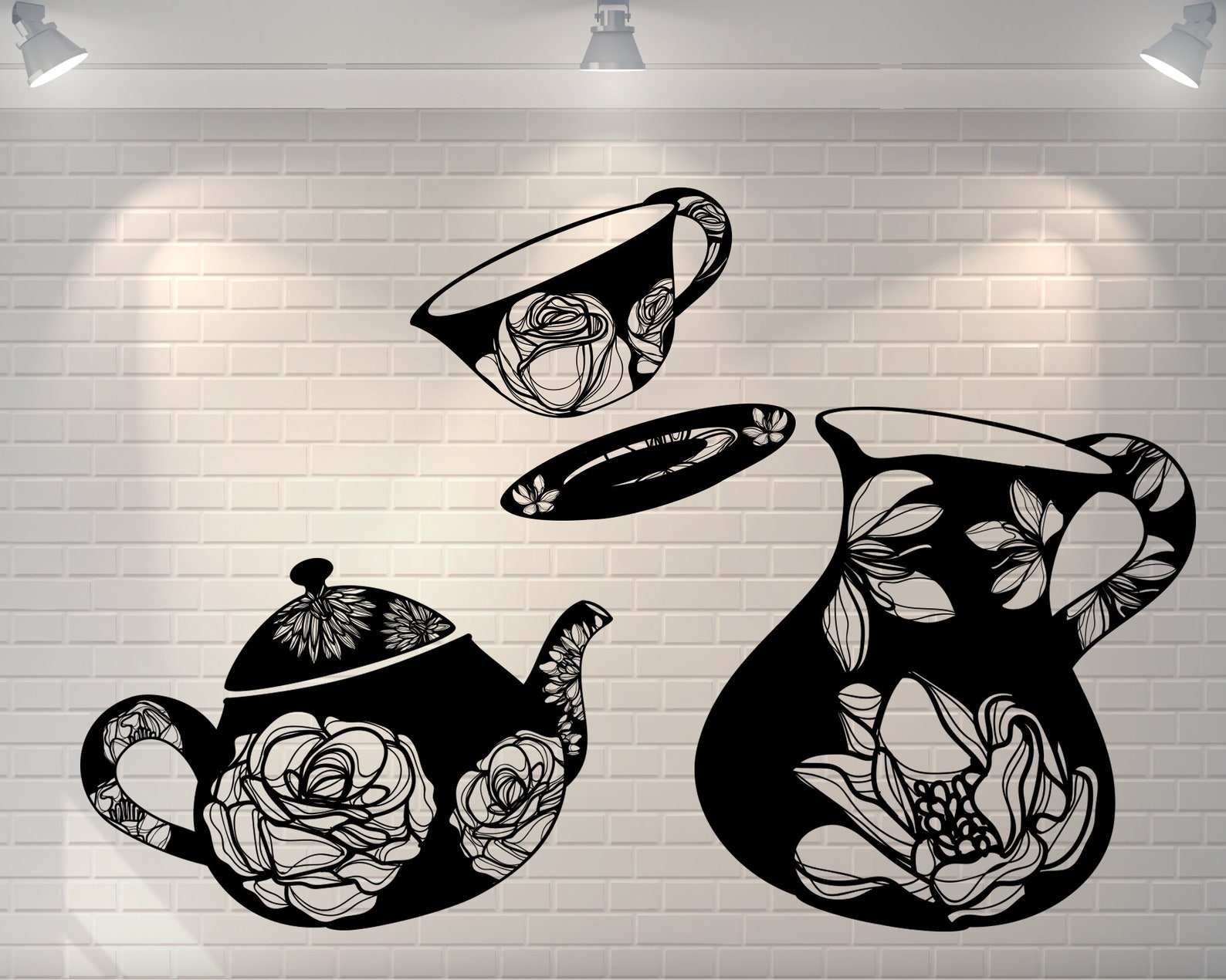 Coffee Tea Svg Cup Svg Bundle Tea Pot Clipart Cut Files England Svg ...