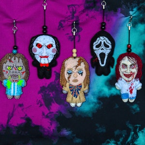 Evil Dead Rise Horror Movie Keychain Doll Handmade Gift Creepy Spooky ...