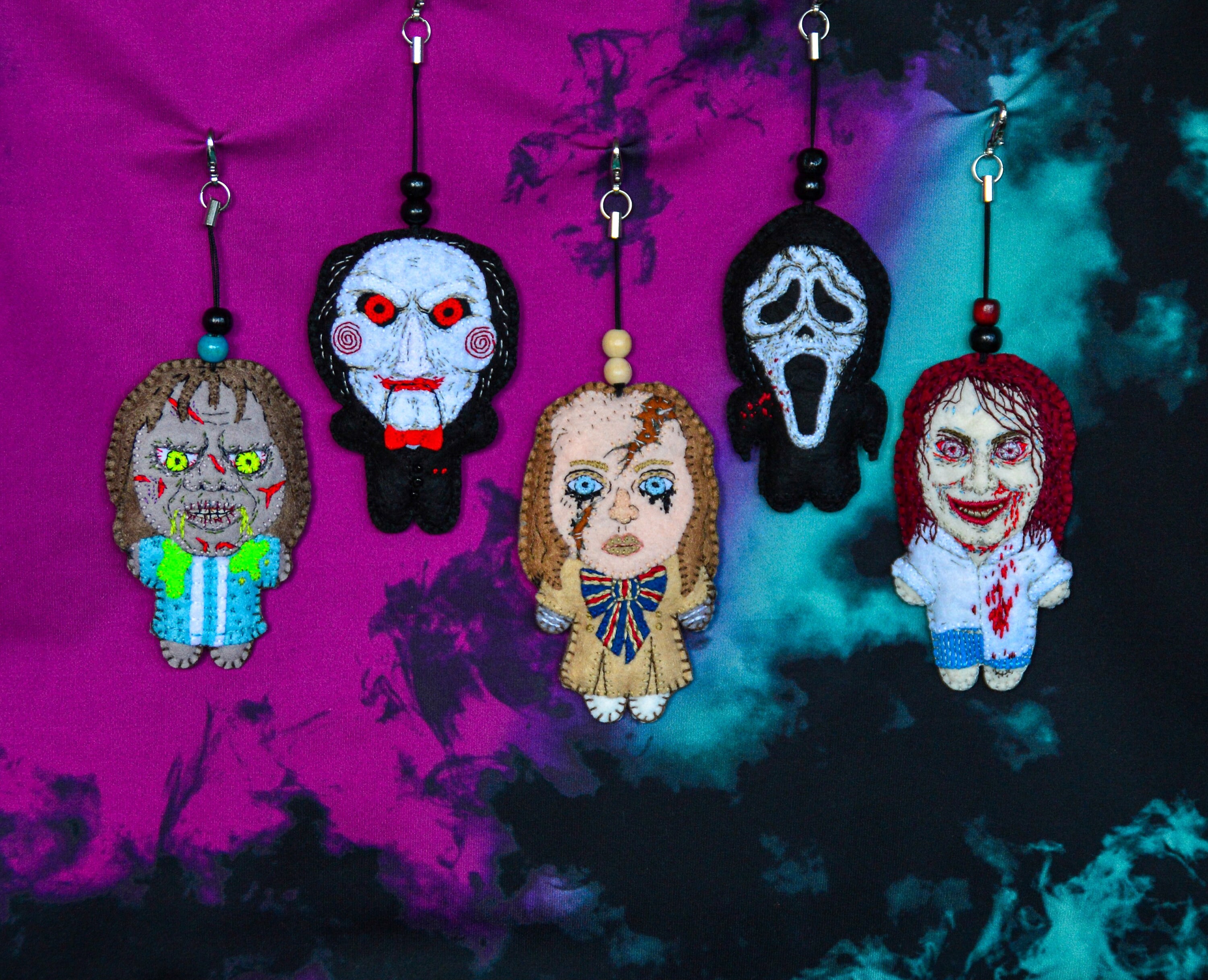 Evil Dead Rise Horror Movie Keychain Doll Handmade Gift Creepy - Etsy