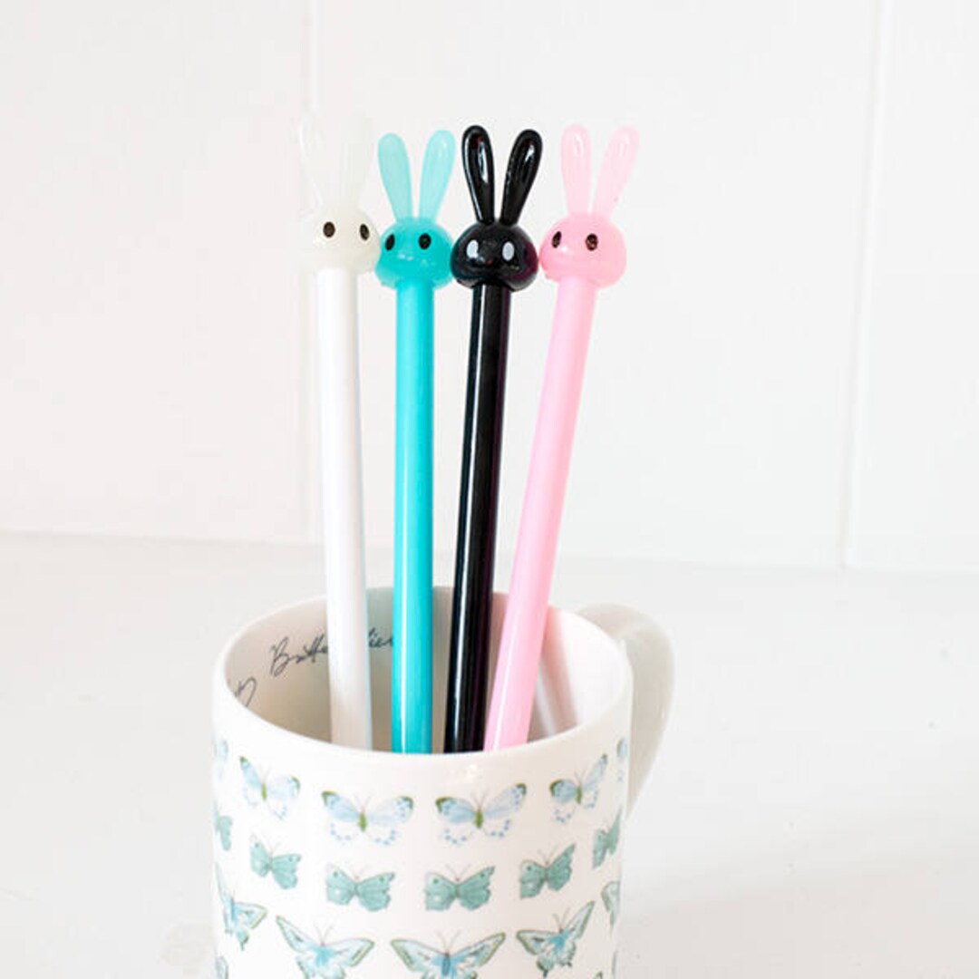 Bunny Pen in 4 Different Colors to Choose From Cute and Kawaii Pens ...