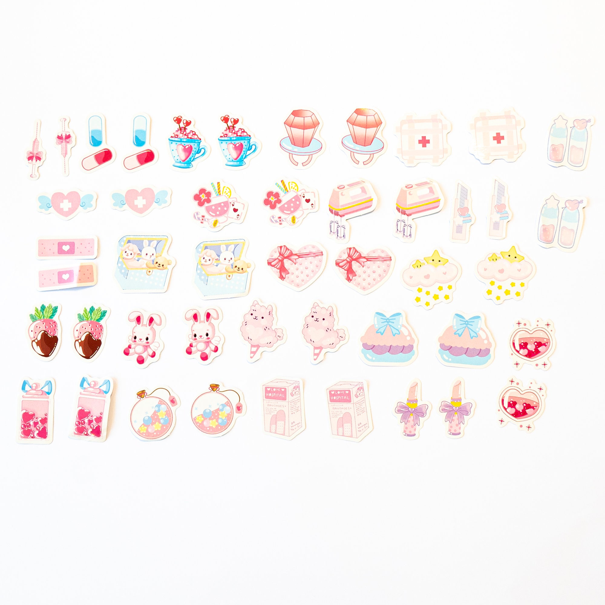 Stickers Cute Lovely Hand Book Diary Stickers Planner - Etsy