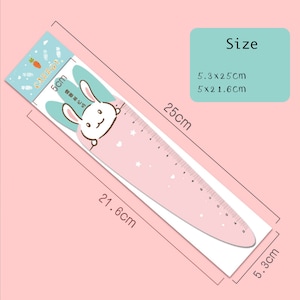 Magnetic Carrot and Bunny Rulers 15cm Bunny Ruler Soft Flexible Magnetic Ruler - Etsy
