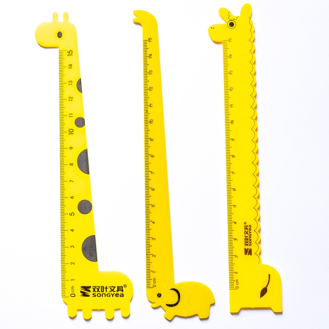 Yellow Animal Shaped Ruler Daily Ruler School Ruler - Etsy