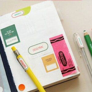Iconic Labeling Sticker Pack Sticker Pack Labels for Study and Work ...