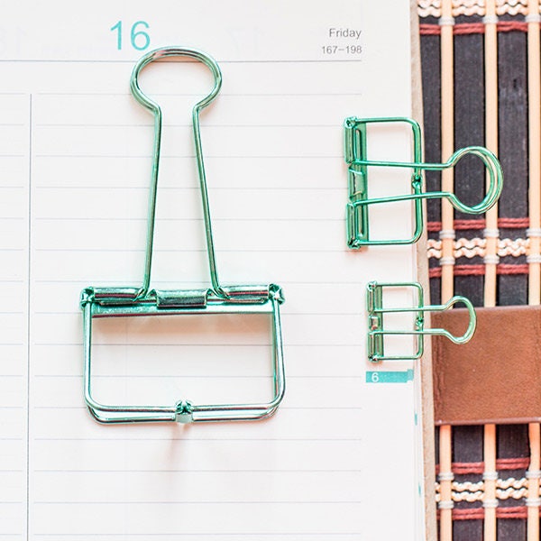 Binder Clips - Etsy