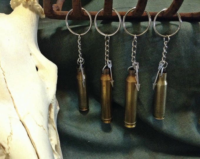 BULLET CASING Key Ring Key Chain Key Fob Sto King Stuffer Upcycled ...