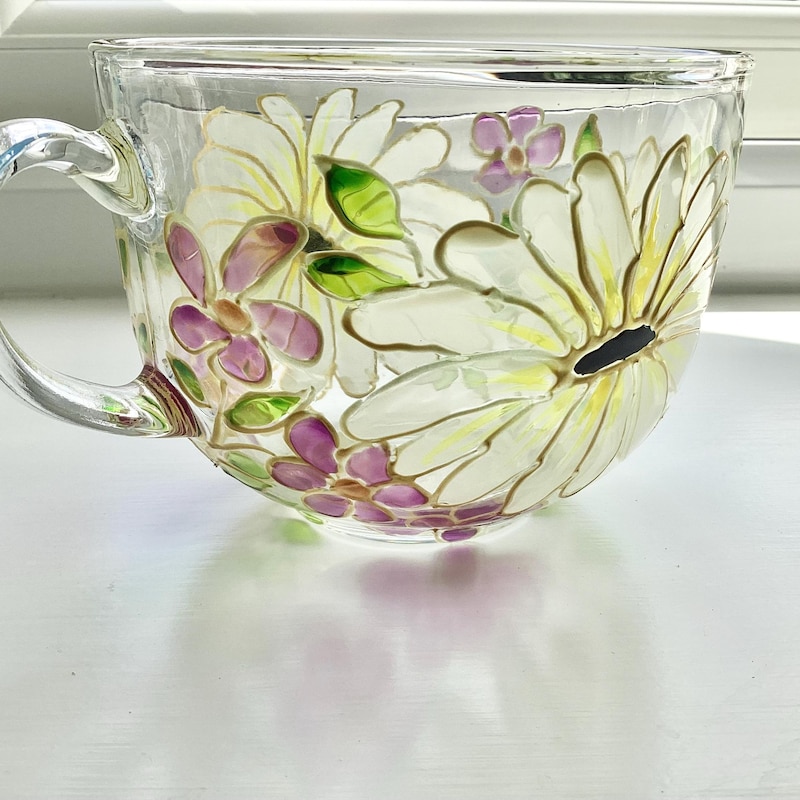 Hand Painted Cups - Etsy