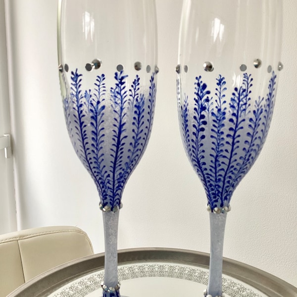 Champagne Prosecco Glasses - Etsy