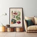 Vegetables Poster, Framed Art, Botanical Art, Vintage Vegetable Print ...