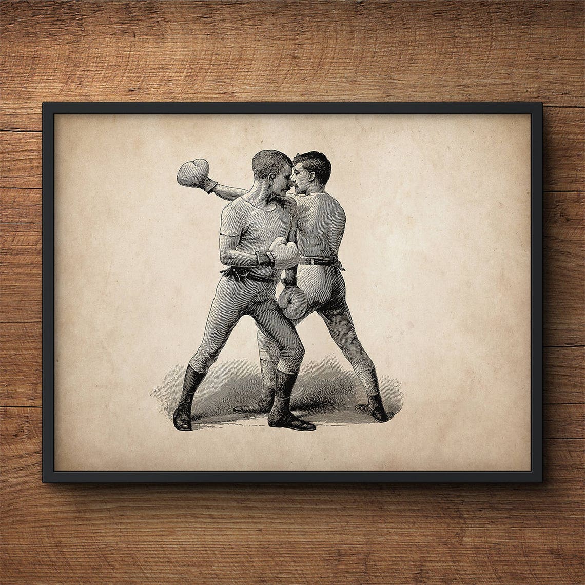 Boxing Print Boxing Wall Art Boxing Print Vintage Boxing | Etsy